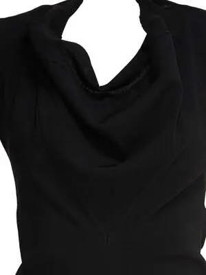 Max Mara Sleeveless Draped Bodysuit