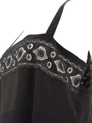 MAISON MARGIELA Embroidered Flared Dress