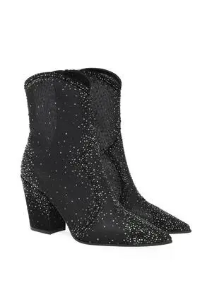 GIANVITO ROSSI Rania Ankle Boots - Black