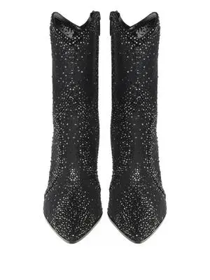 GIANVITO ROSSI Rania Ankle Boots - Black