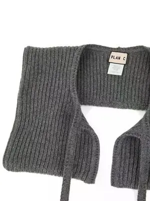 Plan C Knitted Cotton Collar