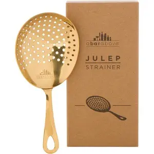 A BAR ABOVE Julep Cocktail Strainer - Gold