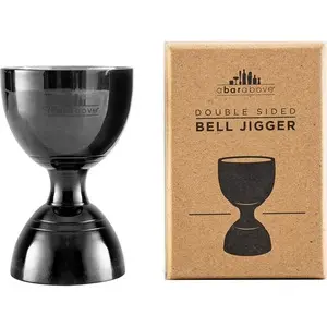 A BAR ABOVE Bell Cocktail Jigger - Black