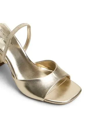 CALL IT SPRING BY ALDO Chellsea Block Heel Sandal - Gold