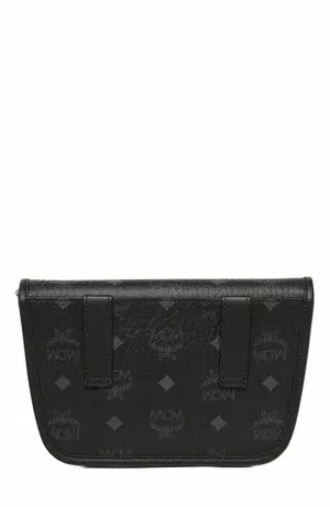 Mcm Aren Messenger Bag - Black