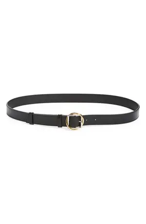 Jacquemus La Ceinture Salon Leather Belt - Black