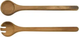 ZASSENHAUS Acacia Wood 2 Piece Salad Serving Utensil Set