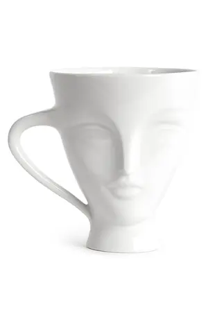 Jonathan Adler Giuliette Mug - White