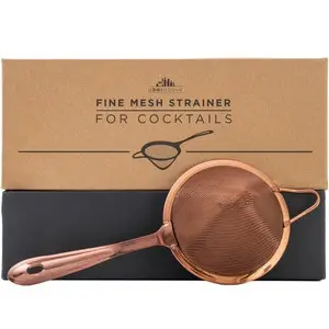 A BAR ABOVE Fine Mesh Strainer - Antique Copper