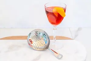 A BAR ABOVE Julep Cocktail Strainer