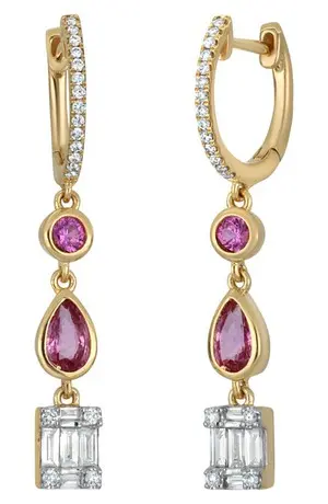 Bony Levy El Mar Drop Earrings - 18k Yellow Gold