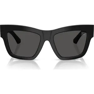 Burberry 53mm Square Sunglasses - Black/dark Grey