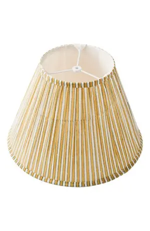 MELA ARTISANS Candystripe Pleated Lamp Shade