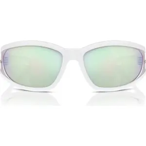DIESEL® Oversize Sunglasses - Matte White/ Bubble