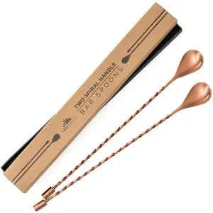 A BAR ABOVE Bar Spoons - Antique Copper