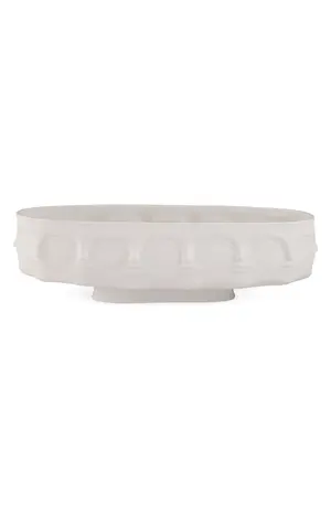 Jonathan Adler Dora Maar Long Decorative Bowl - White