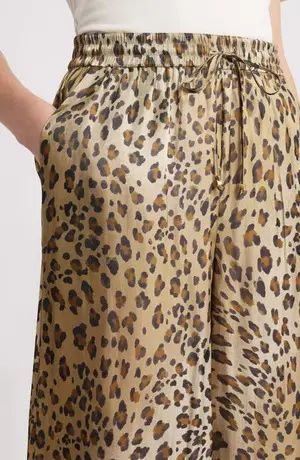 Kobi Halperin Print Ombré Wide Leg Pants