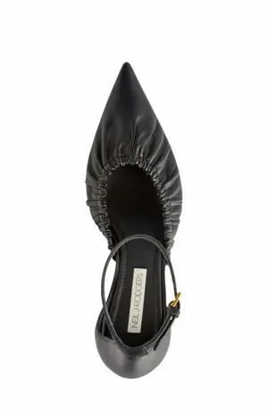 NEIL J. RODGERS Nina D'orsay Pump - Black Nappa