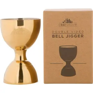 A BAR ABOVE Bell Cocktail Jigger - Gold