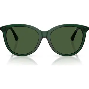 Burberry 55mm Phantos Sunglasses - Green