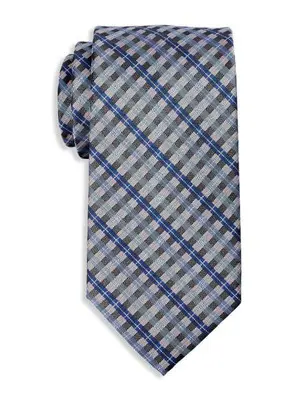 SYNRGY BY DXL Check Patterned Neck Tie - Pink