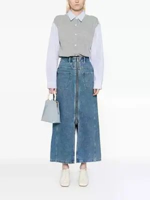 LESS Cowboy Denim Skirt