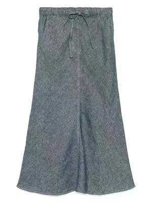 LESS A-type Linen Skirt