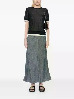 LESS A-type Linen Skirt