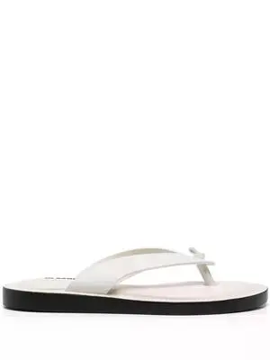 JIL SANDER Leather Slides