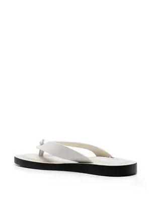 JIL SANDER Leather Slides