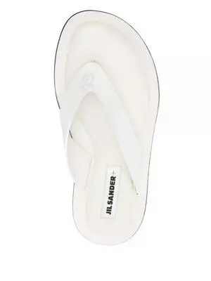 JIL SANDER Leather Slides