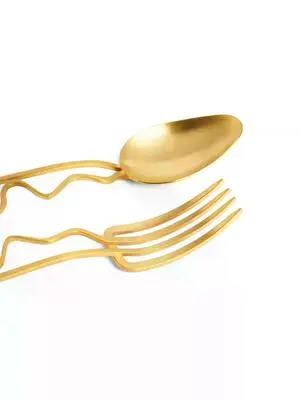 L'Objet Spirale Serving Set - Gold