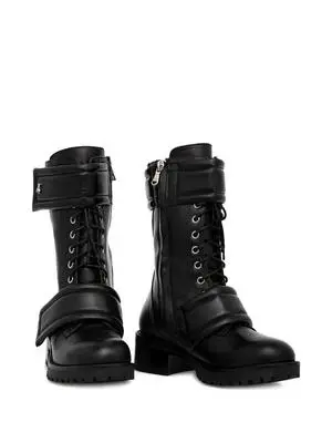 Patrizia Pepe Lace-up Combat Boots
