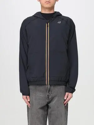 K-WAY Zip Up Hooded Jacket - Black
