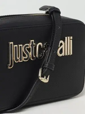 Just Cavalli Logo Mini Bag - Black