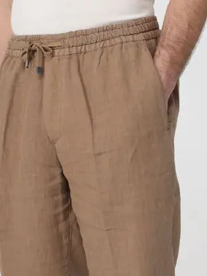 Boglioli Tailored Drawstring Trousers - Mud