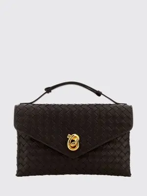 Bottega Veneta BOTTEGA VENETA Small Knot Lock Top Handle Bag Brown