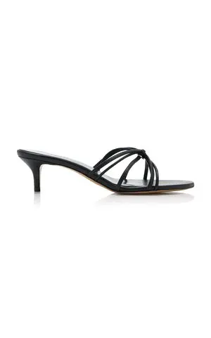 Le Monde Beryl Lambskin Leather Sandals