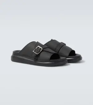 Alexander McQueen Hybrid Slides - Green