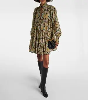 Etro Printed Cotton Shirt Dress - Multicoloured