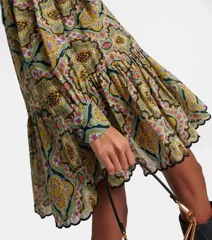 Etro Printed Cotton Shirt Dress - Multicoloured