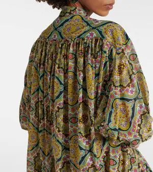 Etro Printed Cotton Shirt Dress - Multicoloured