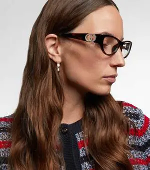 Gucci Interlocking G Cat-eye Glasses