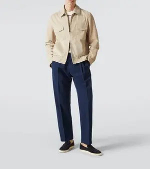 SLOWEAR Linen And Cotton Chinos