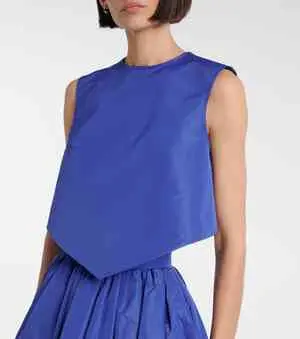 PATOU Open-back Top - Blue
