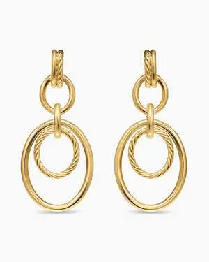 David Yurman Dy Mercer® Mobile Drop Earrings - All 18k Yellow Gold