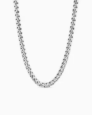 David Yurman Curb Chain Angular Link Necklace