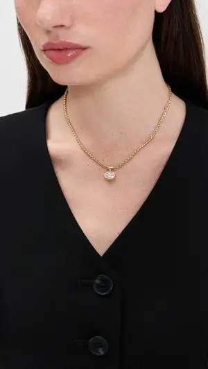 Shashi Bezel Solitaire Olympia Necklace