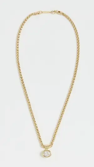 Shashi Bezel Solitaire Olympia Necklace