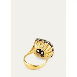 Arman Sarkisyan Rose-cut Diamond And Tanzanite Ring